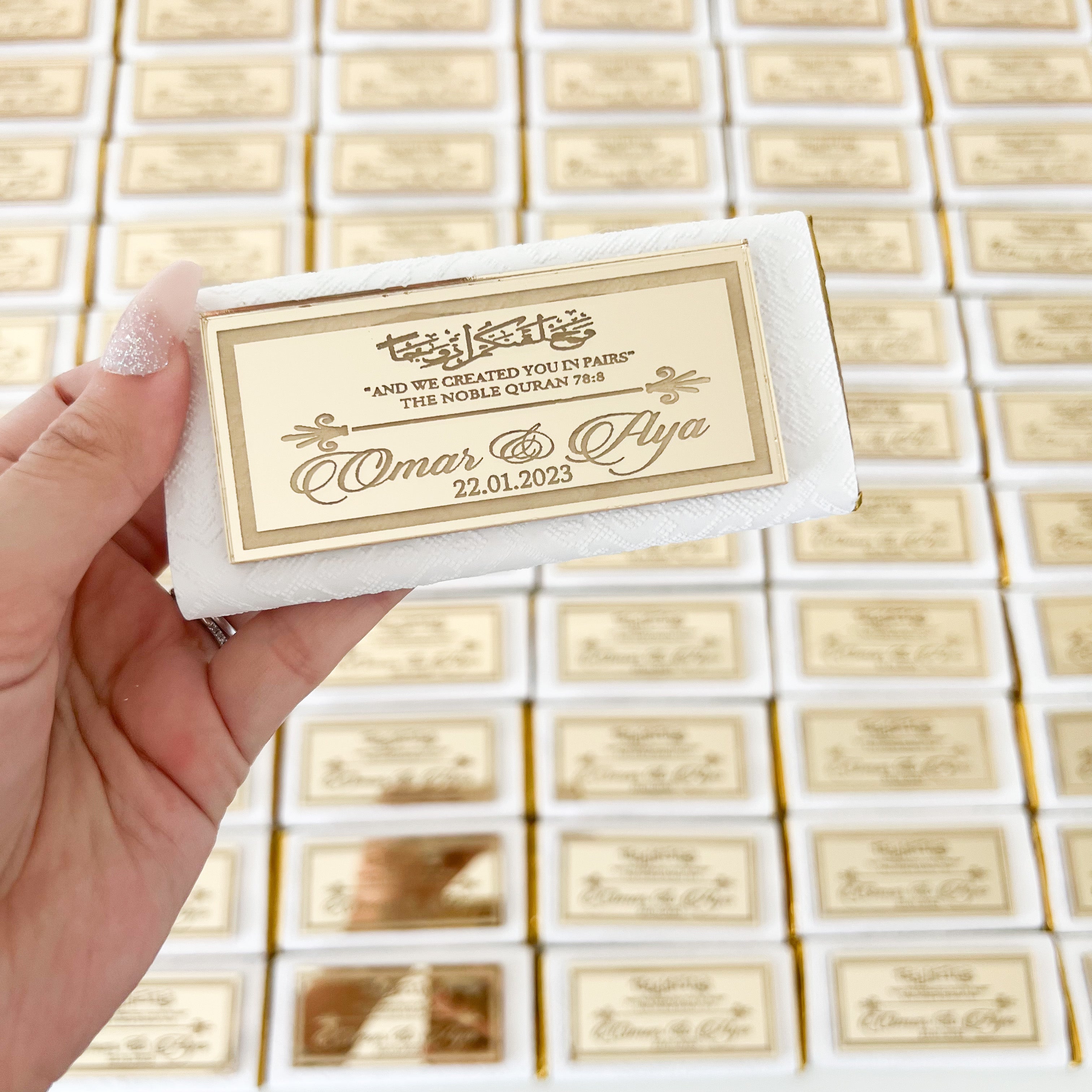 WM Wedding Chocolate Bars – WM Gift & Co