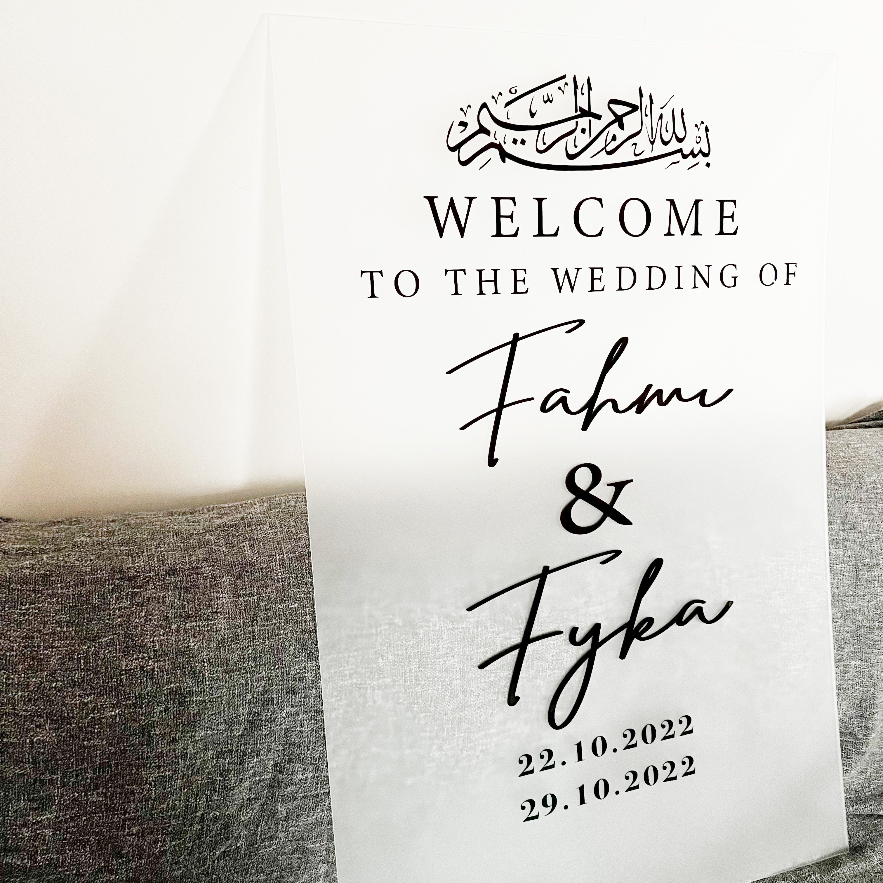 Welcome Sign - Style 3 – WM Gift & Co